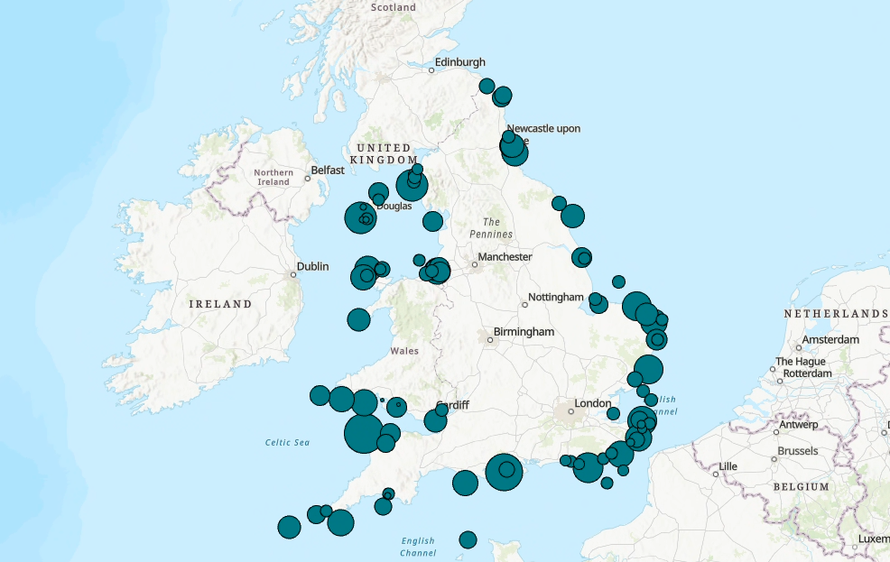 Lab 03: Lighthouses, shipwrecks, and empire | Geospatial Humanities